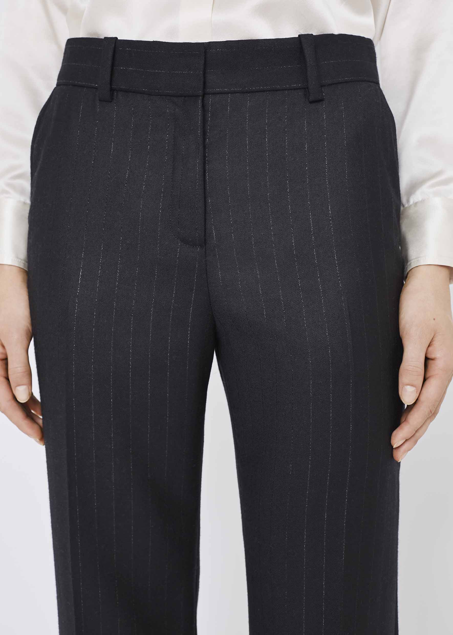 Slim Kim Trouser Pinstripe | Bella Freud