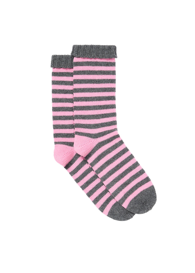 Cashmere Stripe Socks | Bella Freud