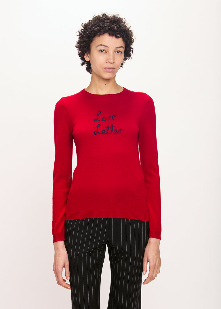 Love Letter Jumper | Bella Freud