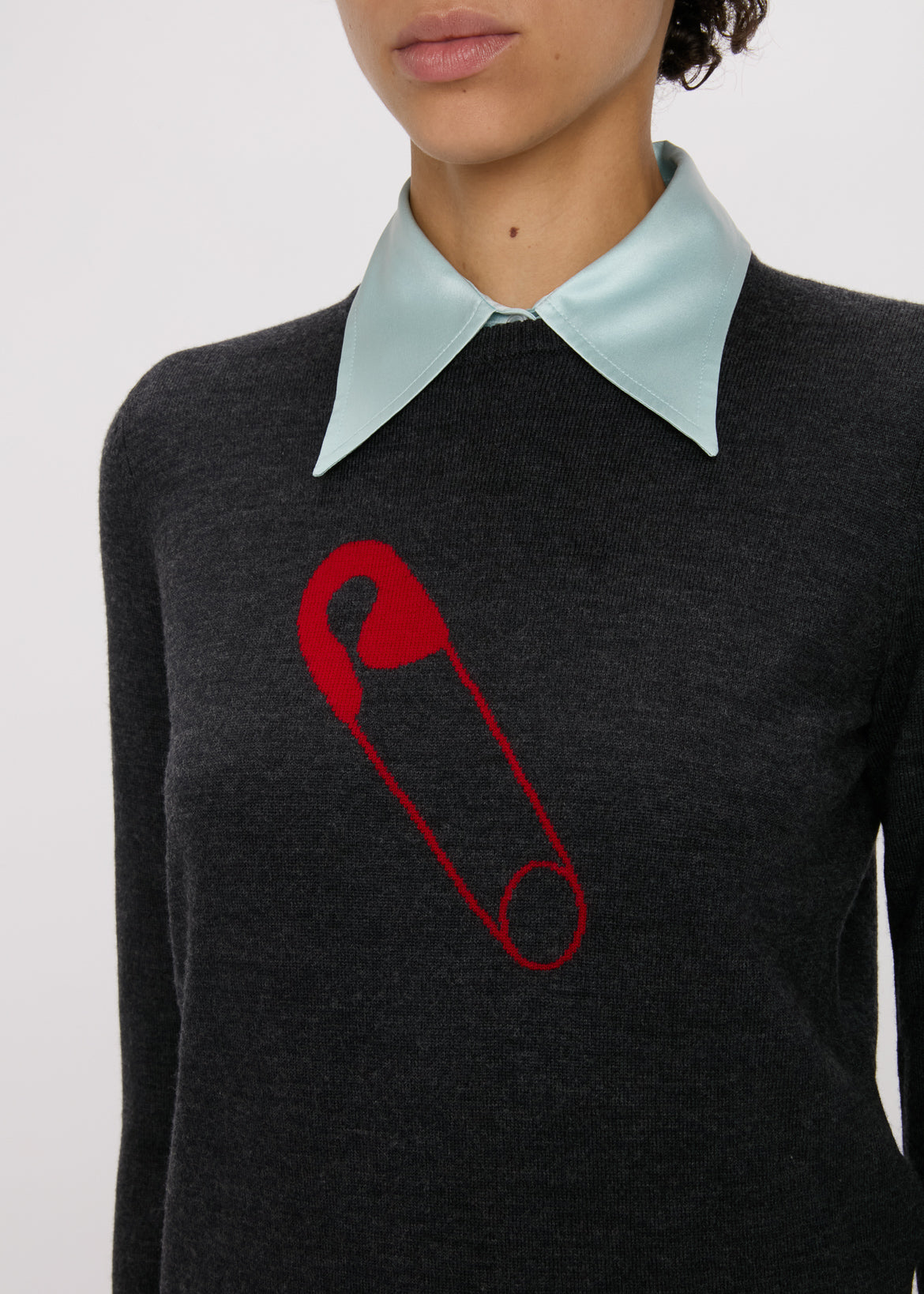Safety Pin Jumper | Bella Freud