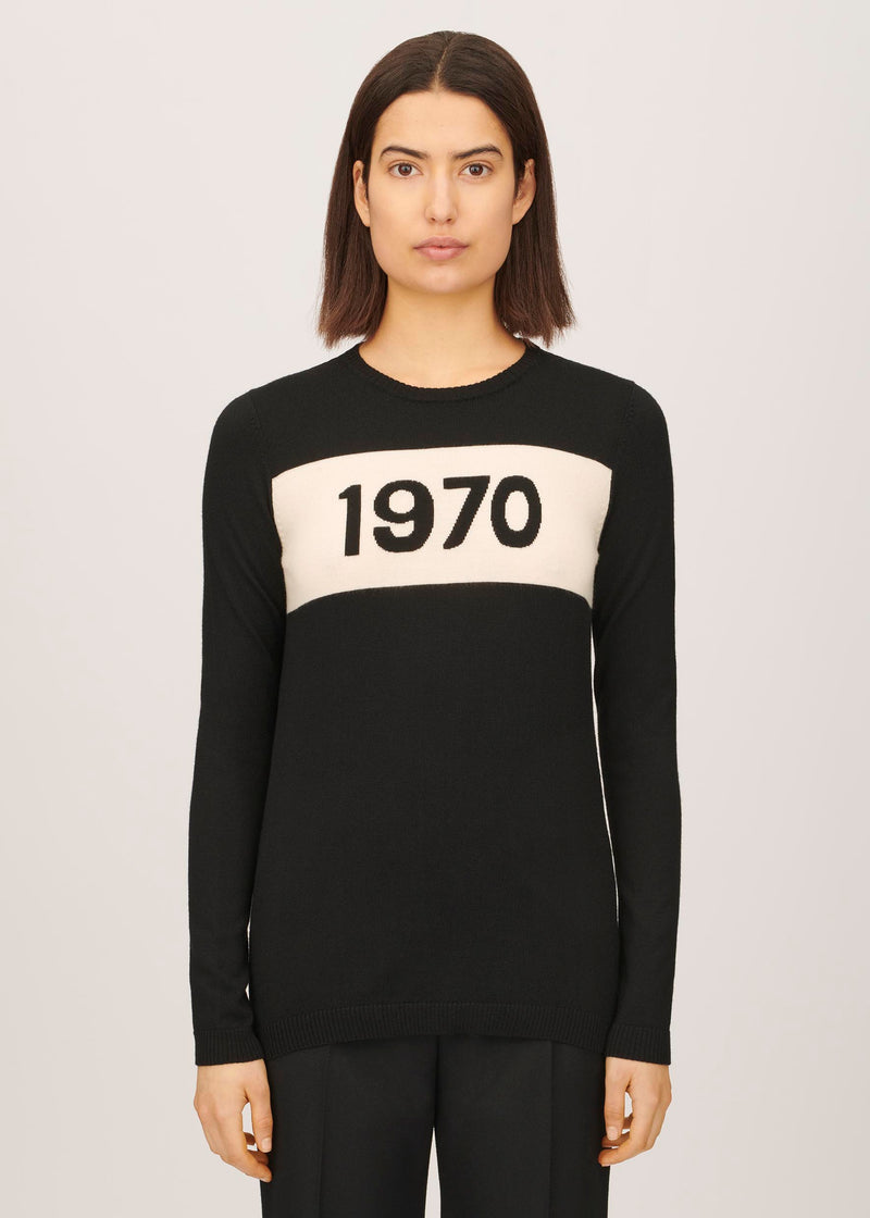 1970 Jumper in Black | Bella Freud