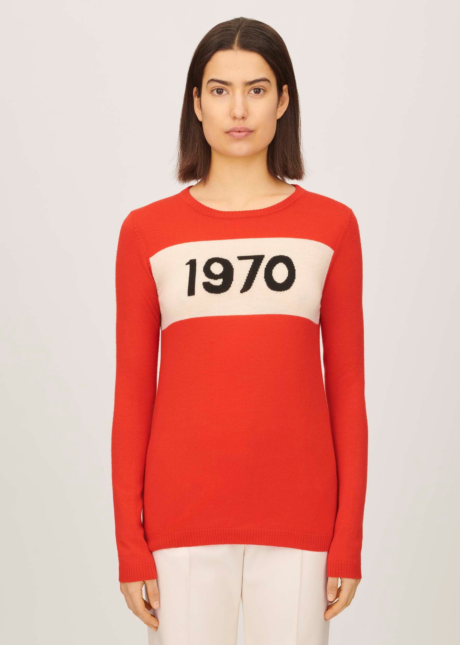 1970 Jumper in Red | Bella Freud