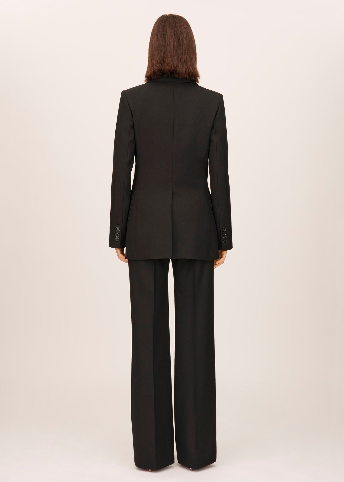 Cavalry Twill Saint James Jacket in Black | Bella Freud