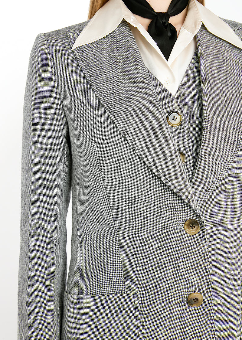 ST. JAMES JACKET | DAPPLED GREY | 6 – Bella Freud