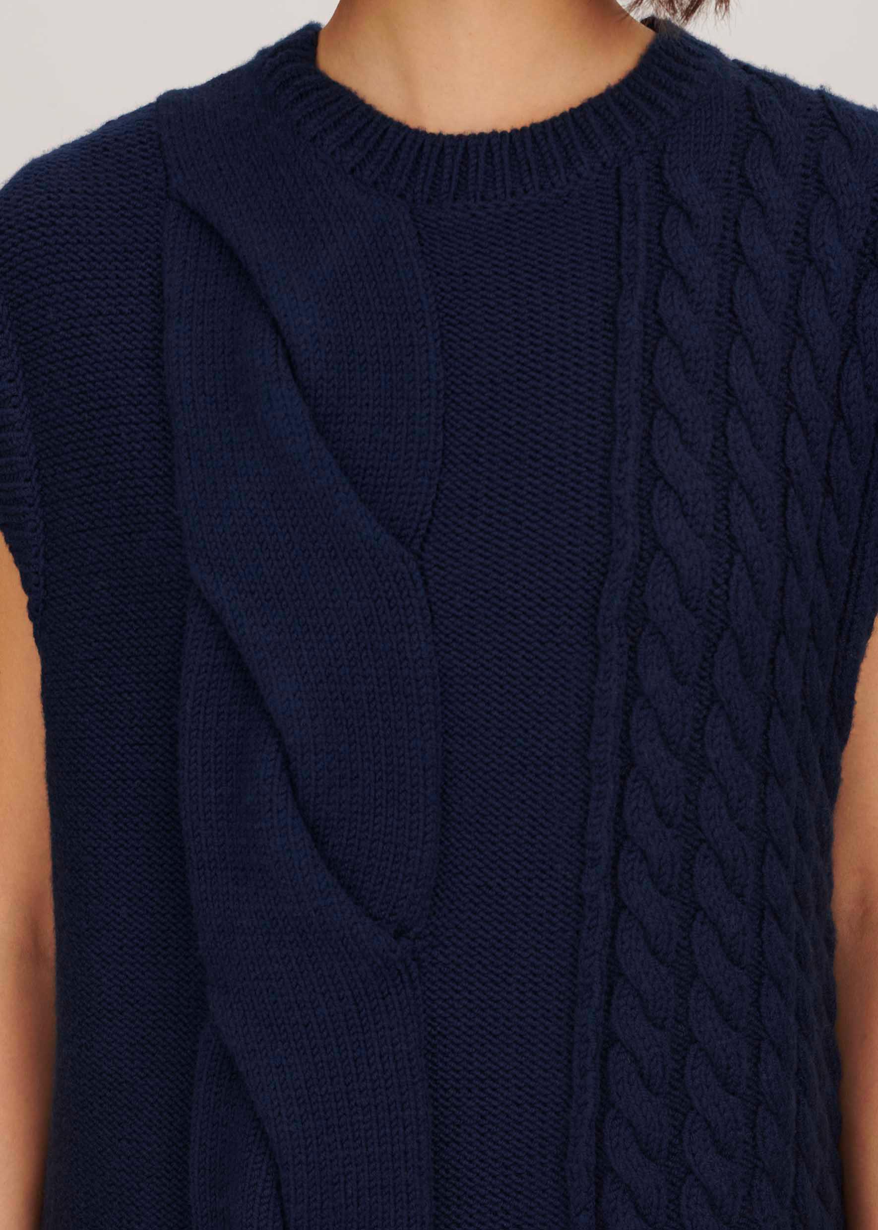 Bella Freud Cable Vest l Bella Freud