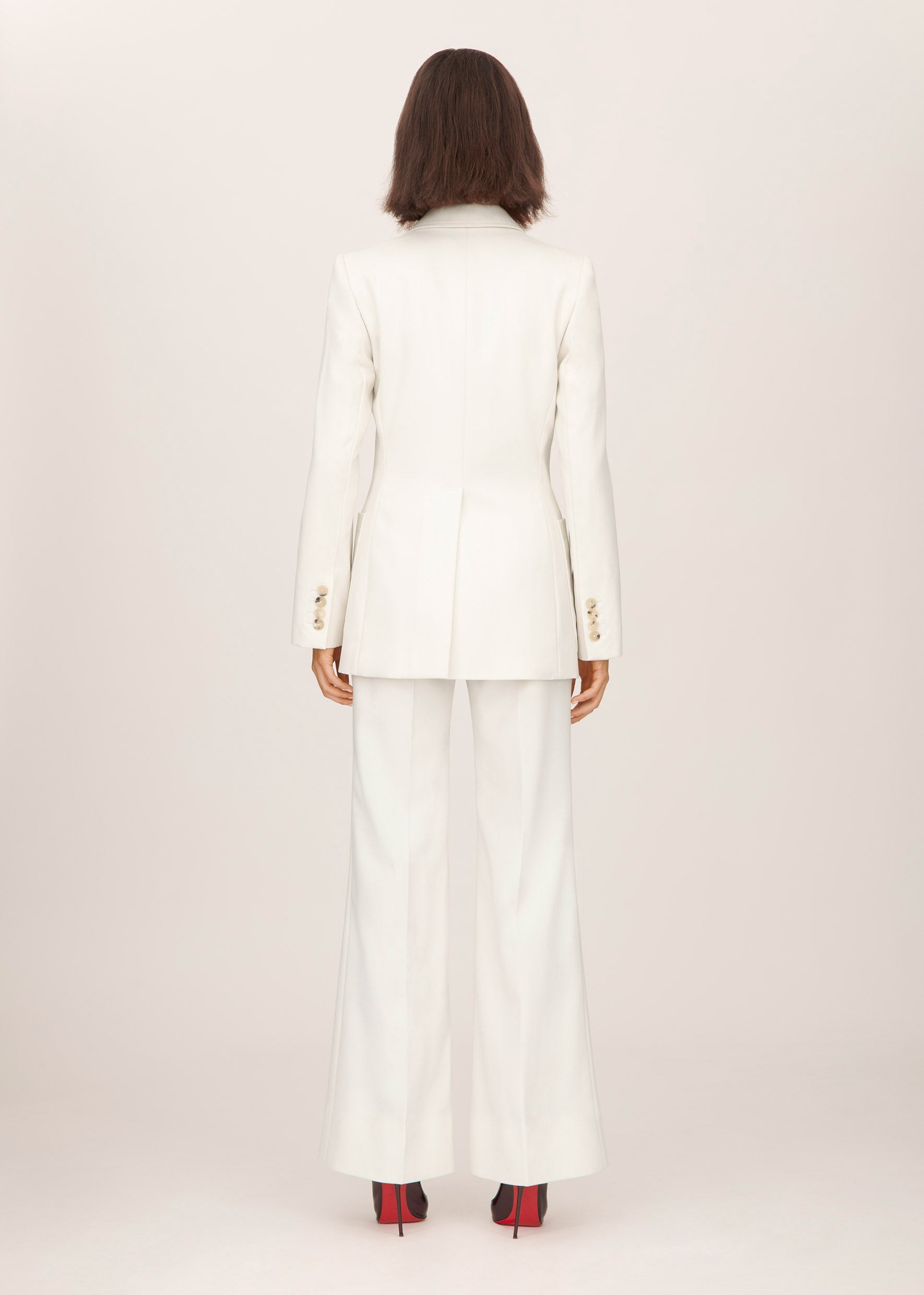 Cavalry Twill Saint James Jacket in Ivory | Bella Freud