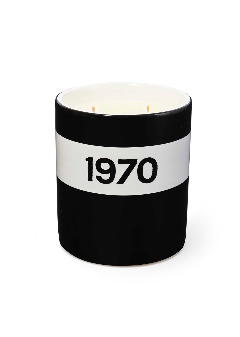Ceramic 1970 Candle in Red | Bella Freud